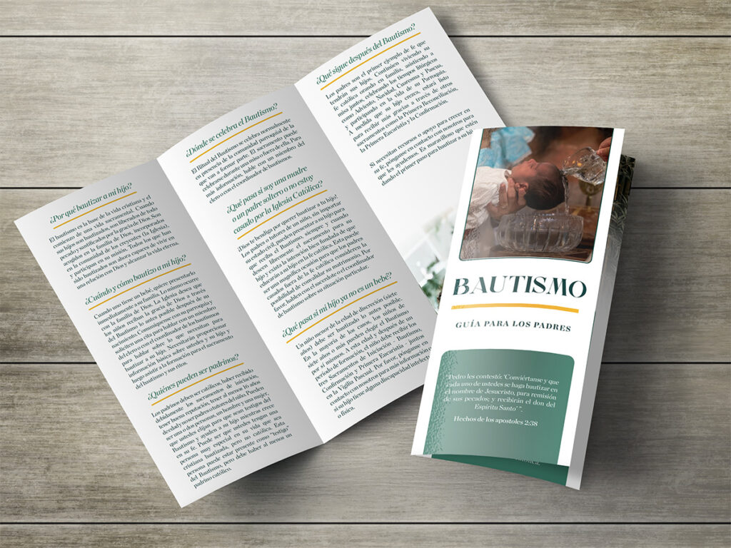 Baptism Pamphlets - 50/100 Pack | Evangelize Boston